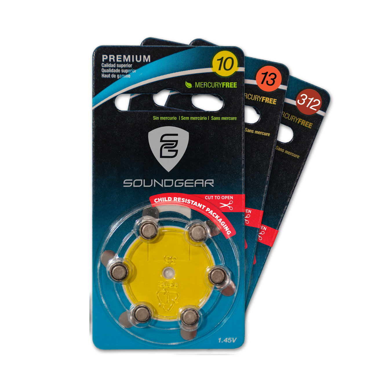 SoundGear Batteries | SoundGear